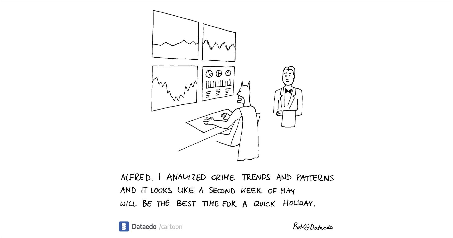 Good Time for Holiday - Dataedo Data Cartoons