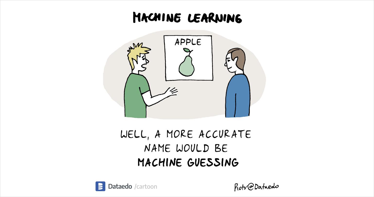 Machine Guessing - Dataedo Data Cartoons