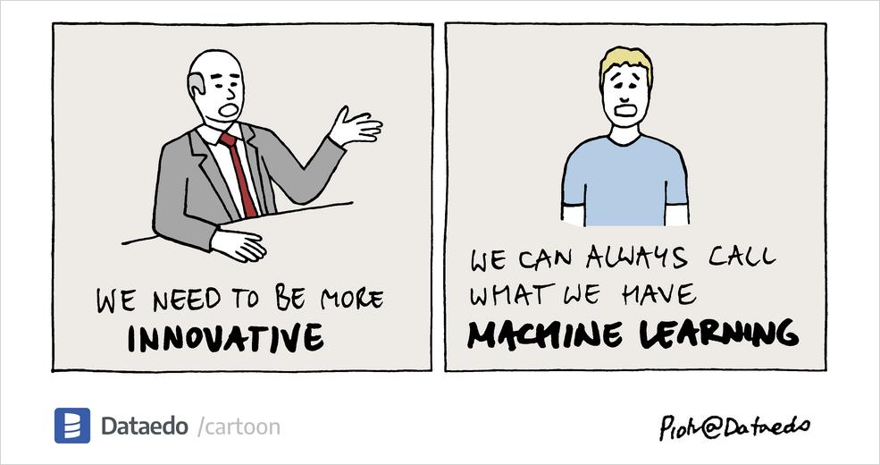 We Need to be Innovative - Dataedo Data Cartoons