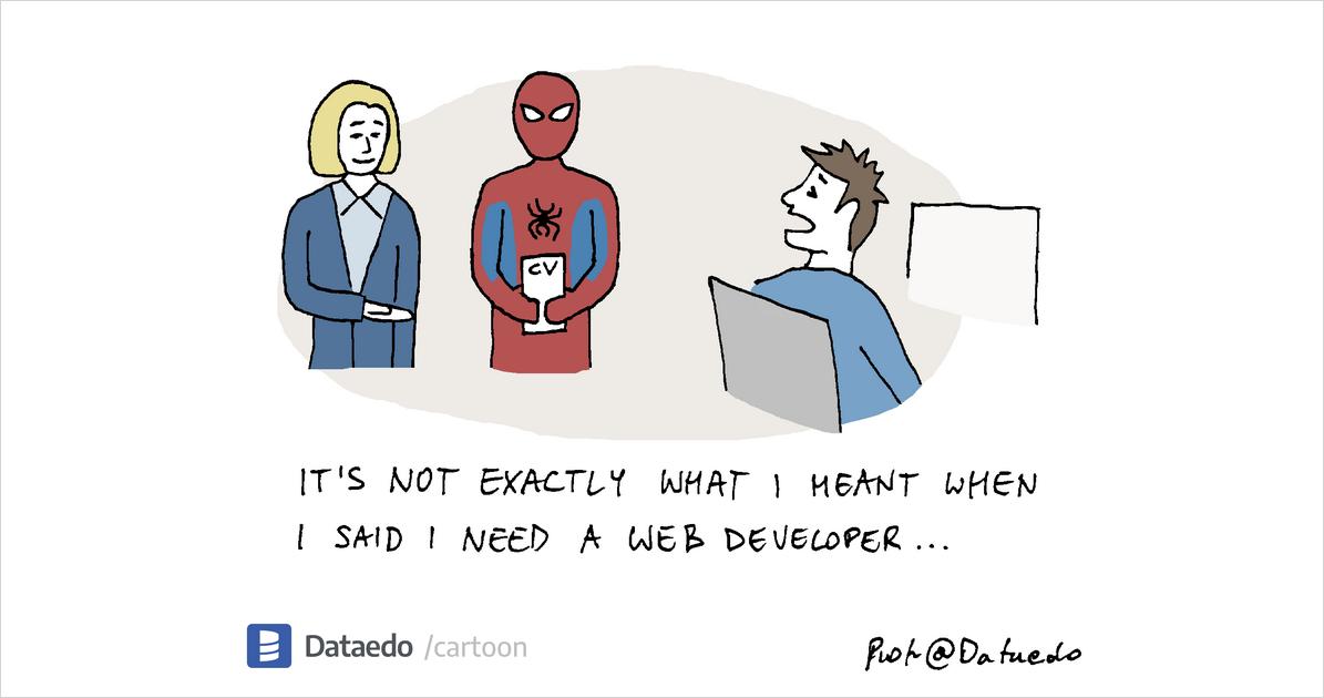 Web Developer - Dataedo Data Cartoons